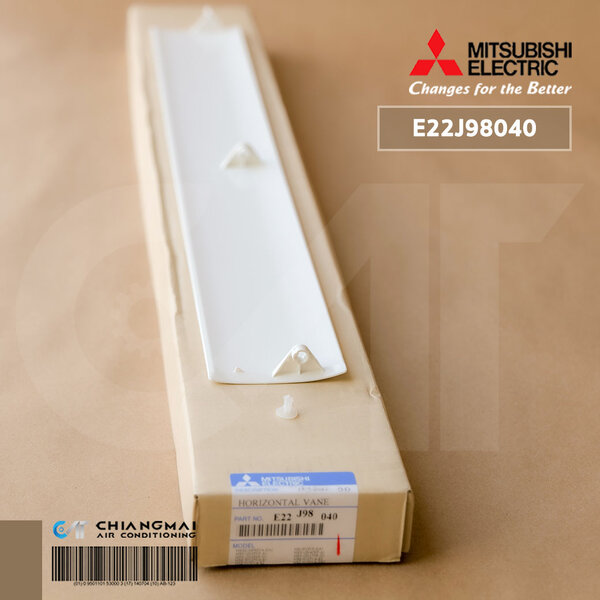 E22J98040 บานสวิงแอร์ Mitsubishi Electric บานสวิงแอร์มิตซูบิชิ อะไหล่ ...