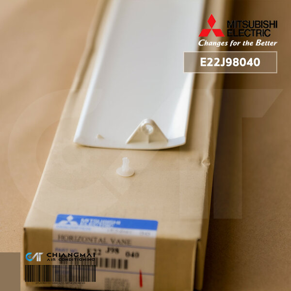E22J98040 บานสวิงแอร์ Mitsubishi Electric บานสวิงแอร์มิตซูบิชิ อะไหล่ ...