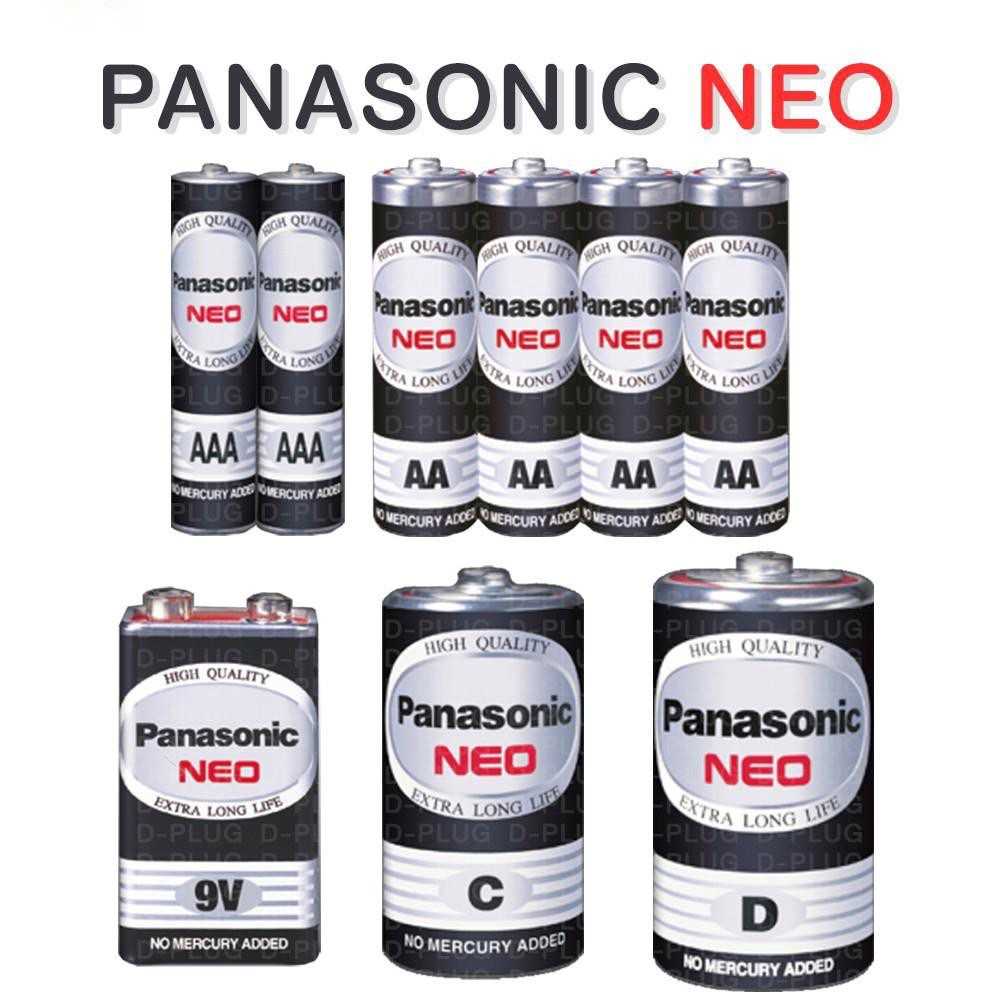 ถ่านPANASONIC NEO 1.5V AA Battery ถ่านแมงกานีส แพ็คละ 4 ก้อน #R6NT/4SL ...