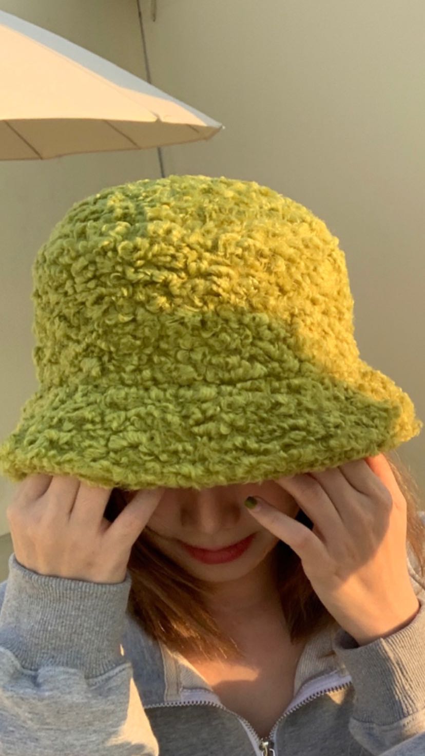 (PRE ORDER) LIME GREEN BUCKET HAT | LINE SHOPPING