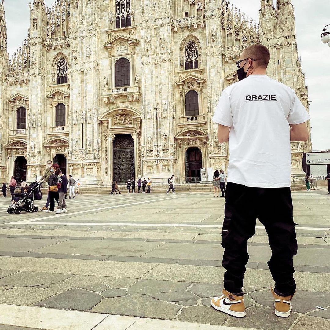 Supreme Milan Box Logo White Tee | LINE SHOPPING