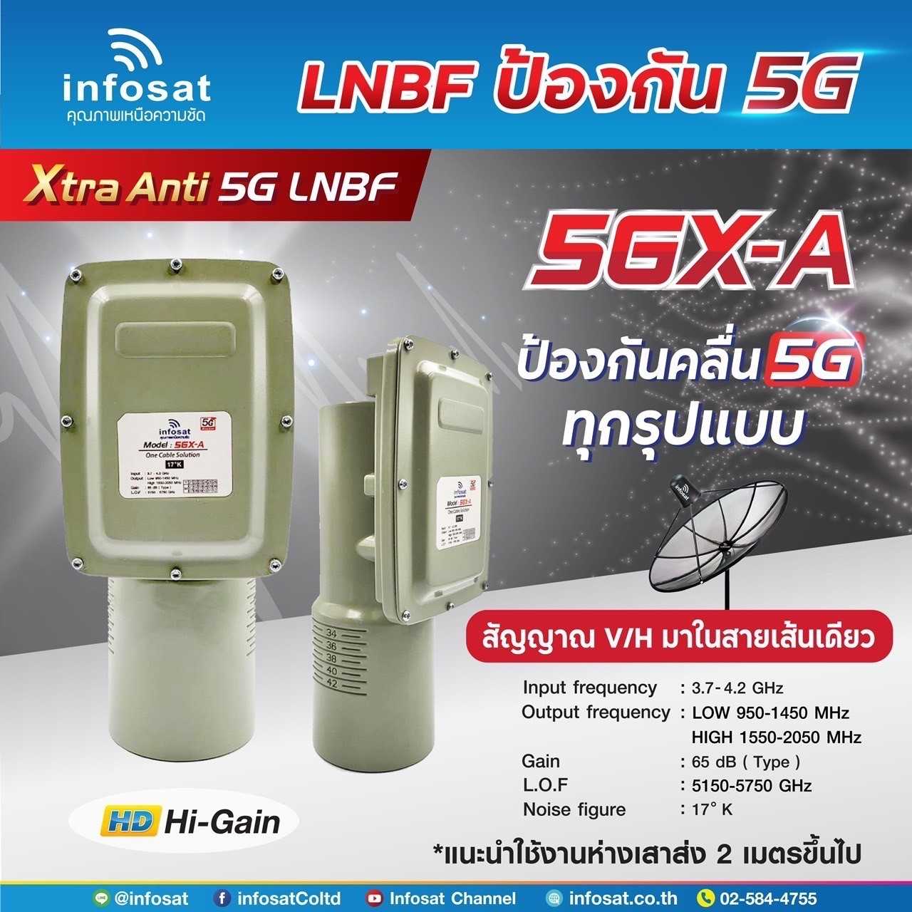 Xtra Anti 5G LNB 5GX-A | LINE SHOPPING