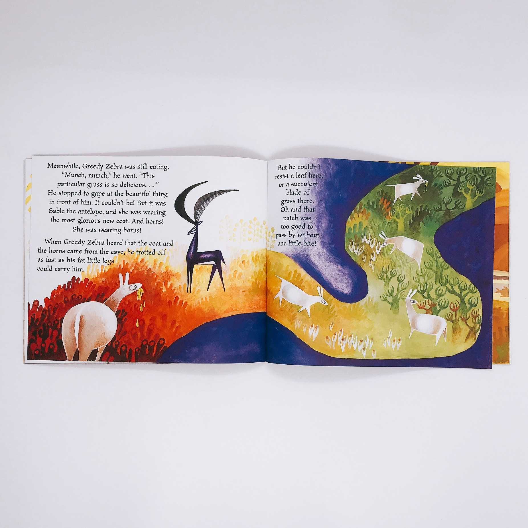 นิทานภาพปกอ่อน African Animal Tales: Greedy Zebra | LINE SHOPPING