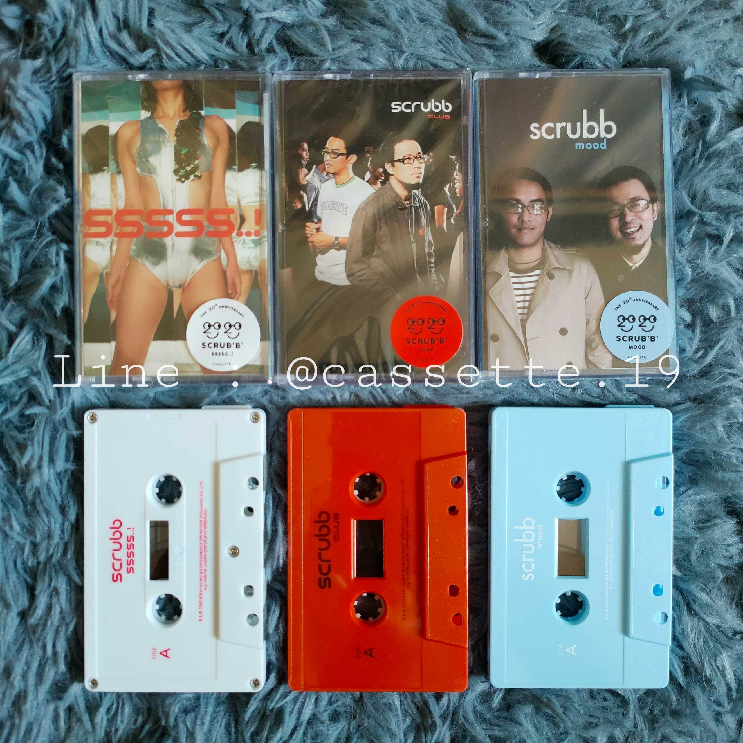 เทปวงสครับบ์ 3 อัลบั้ม (แยกได้) เทปวง Scrubb | LINE SHOPPING