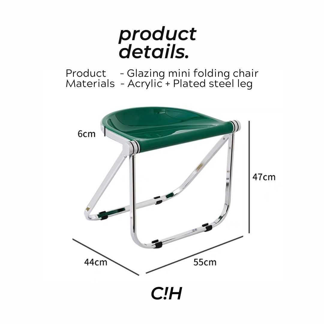 GLAZING MINI FOLDING CHAIR | LINE SHOPPING