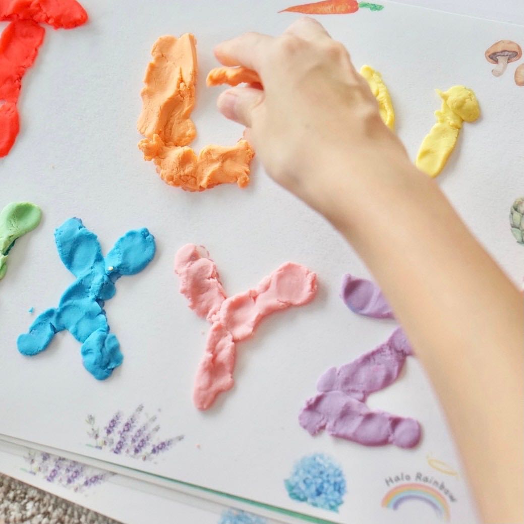 Playdough Mat - ABC and more | LINE SHOPPING