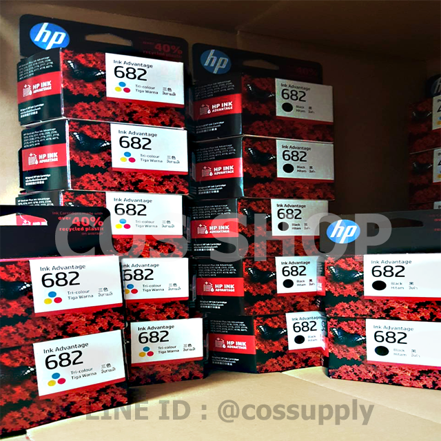 HP 682 Original Ink Cartridge ตลับหมึกพิมพ์อิงค์เจ็ท Model 3YM77AA ...
