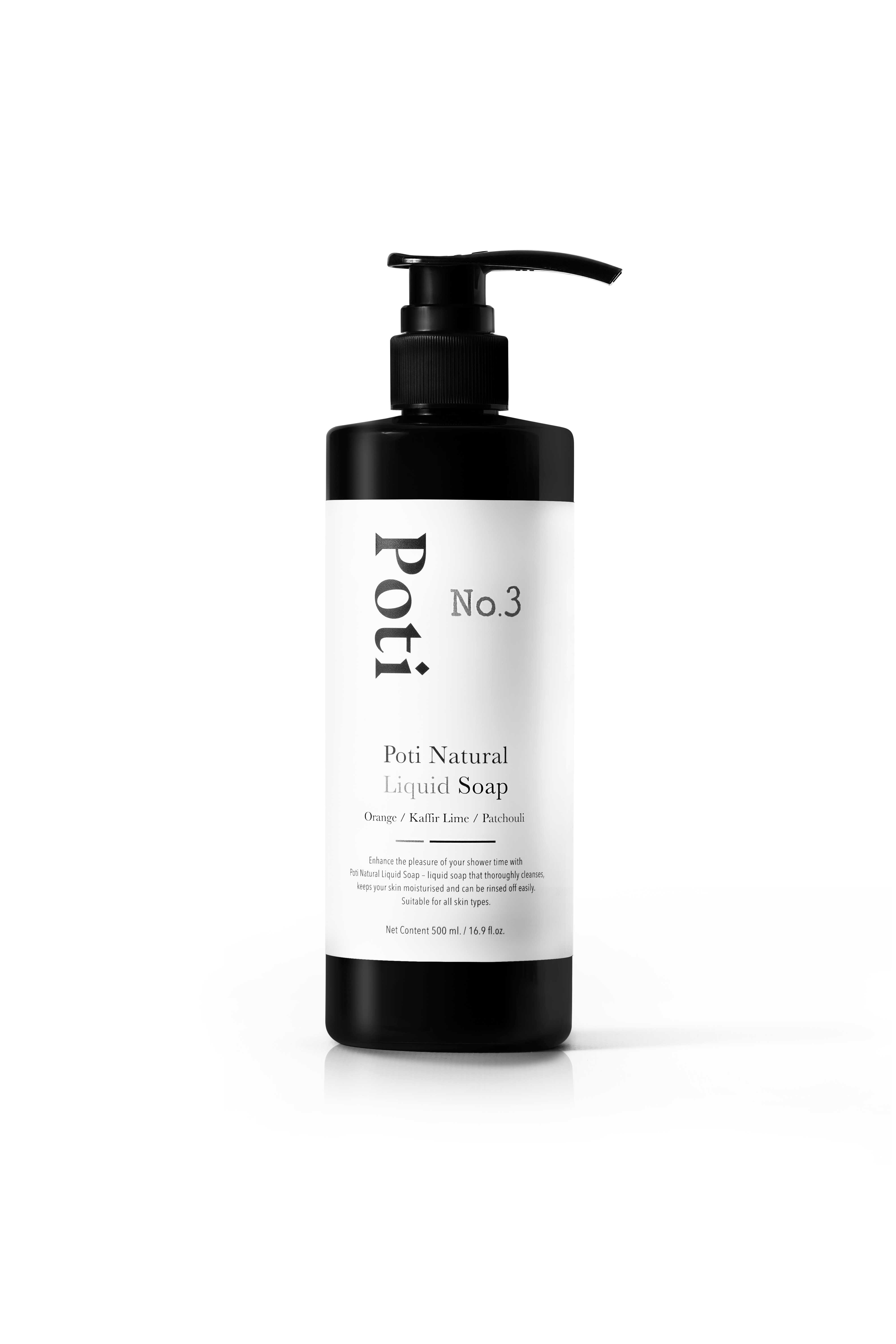 Poti Natural Liquid Soap No.03 / 500ml. | LINE SHOPPING
