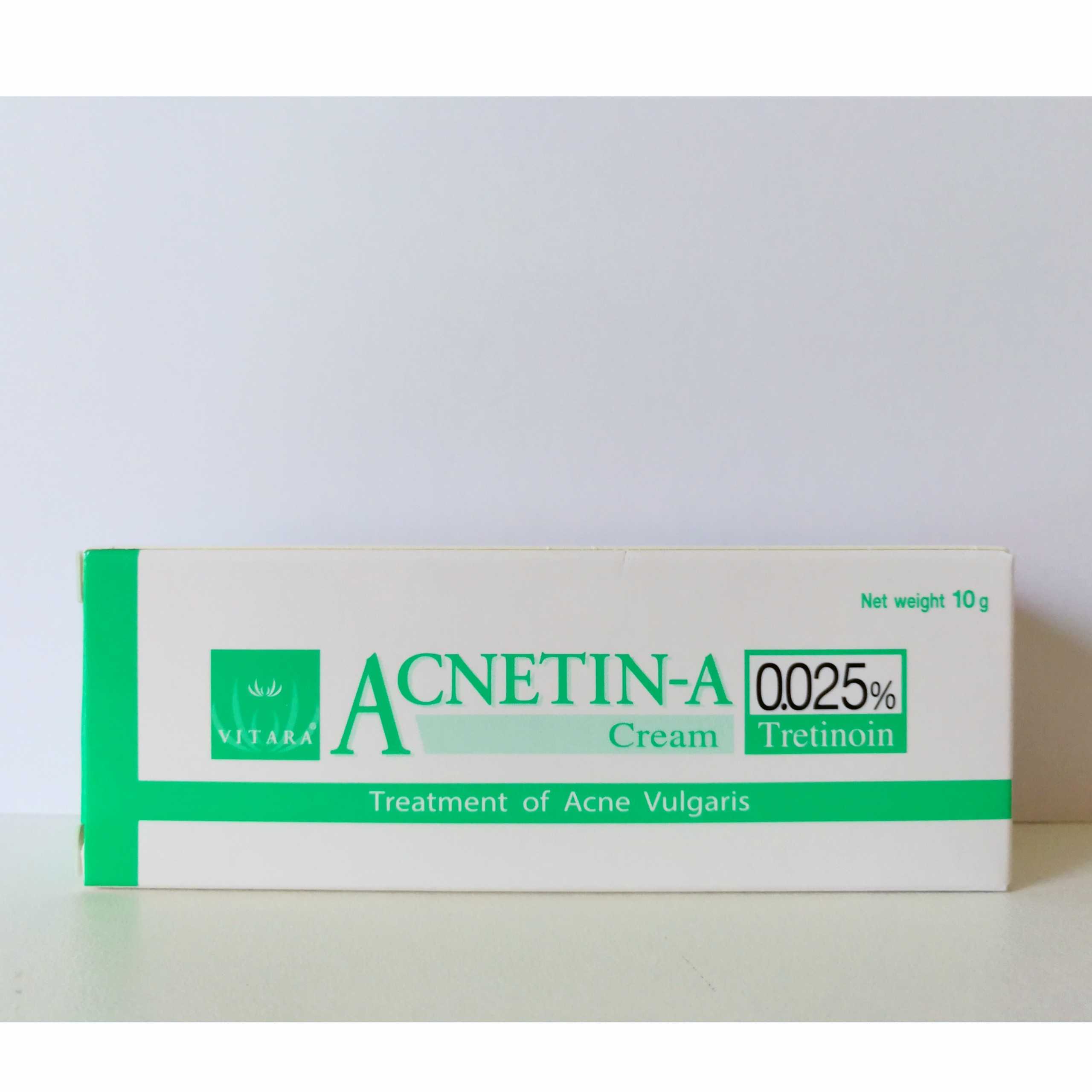 ACNETIN-A 0.025% ปริมาณ 10 กรัม | LINE SHOPPING