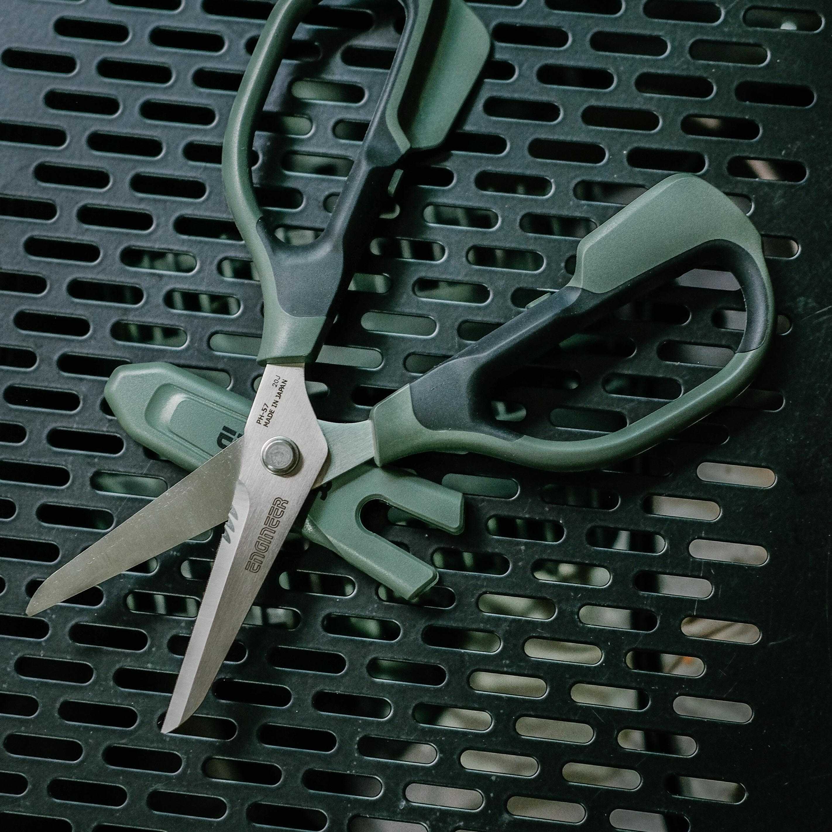 กรรไกร ENGINEER Combination Scissors (DP) PH-57 (Made in Japan) | LINE ...