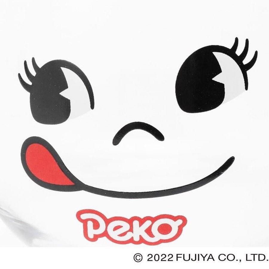 ♡peko-chan swing glass | LINE SHOPPING