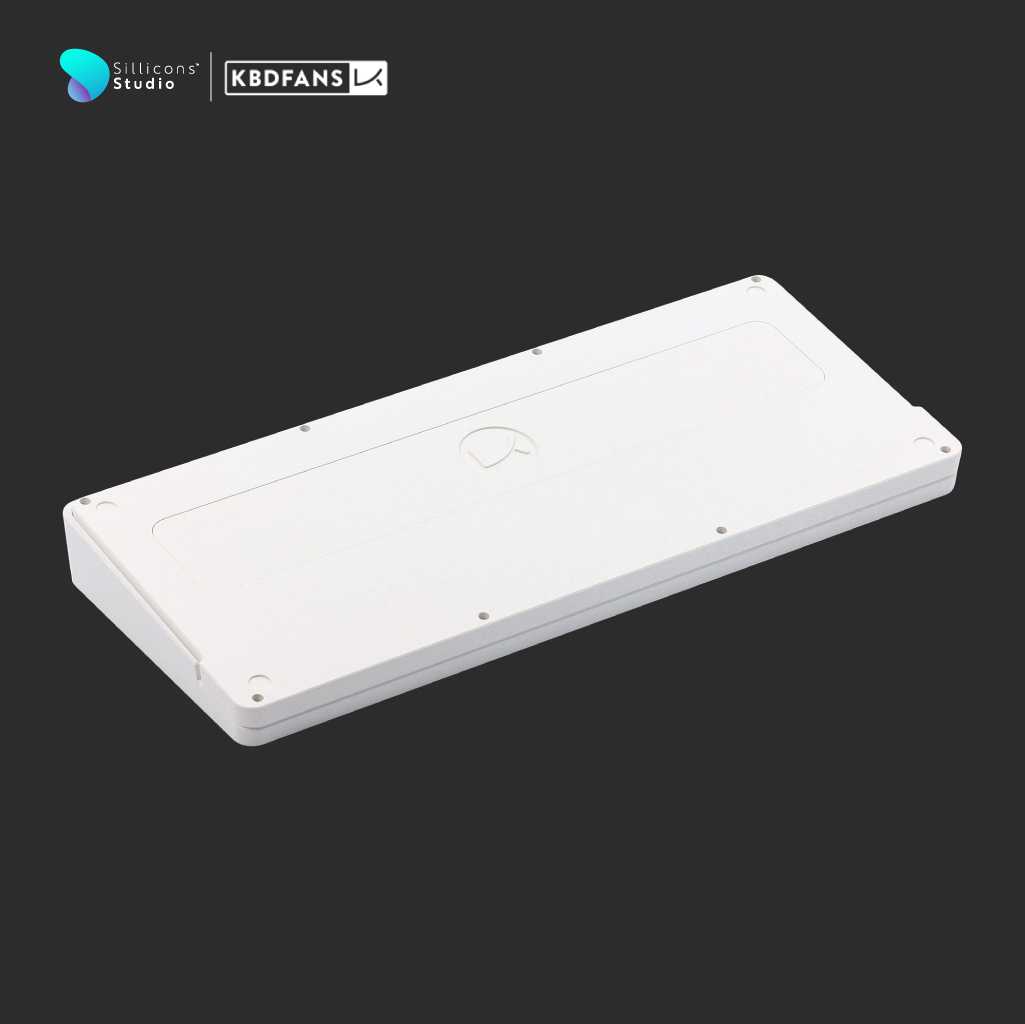คีย์บอร์ด KBDFans D84 V2 75% DIY KIT E-White, Aluminium | LINE SHOPPING