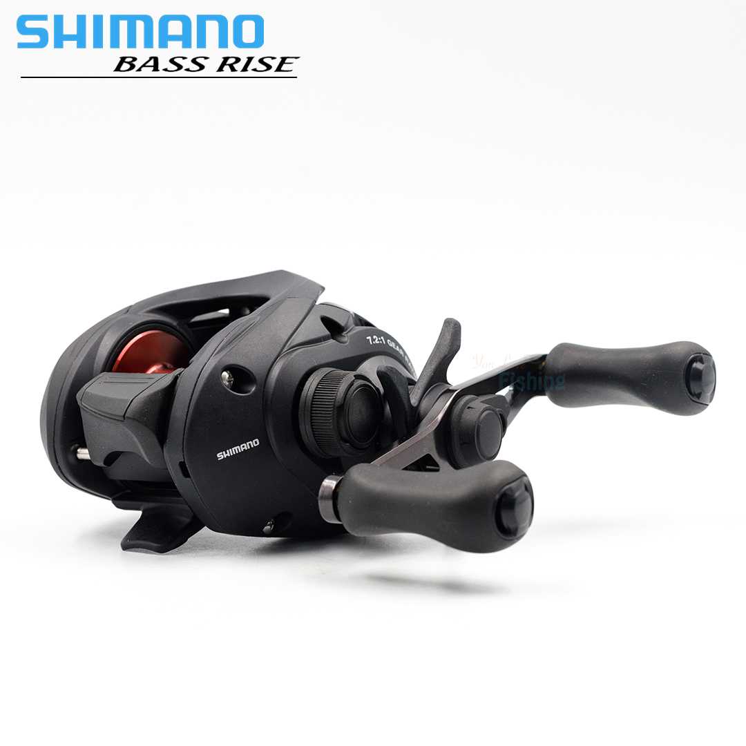 รอกหยดน้ำ Shimano BASS RISE (ชิมาโน่แบสไรส์) รอบ 7 หมุนขวา ตีเหยื่อปลอม ...