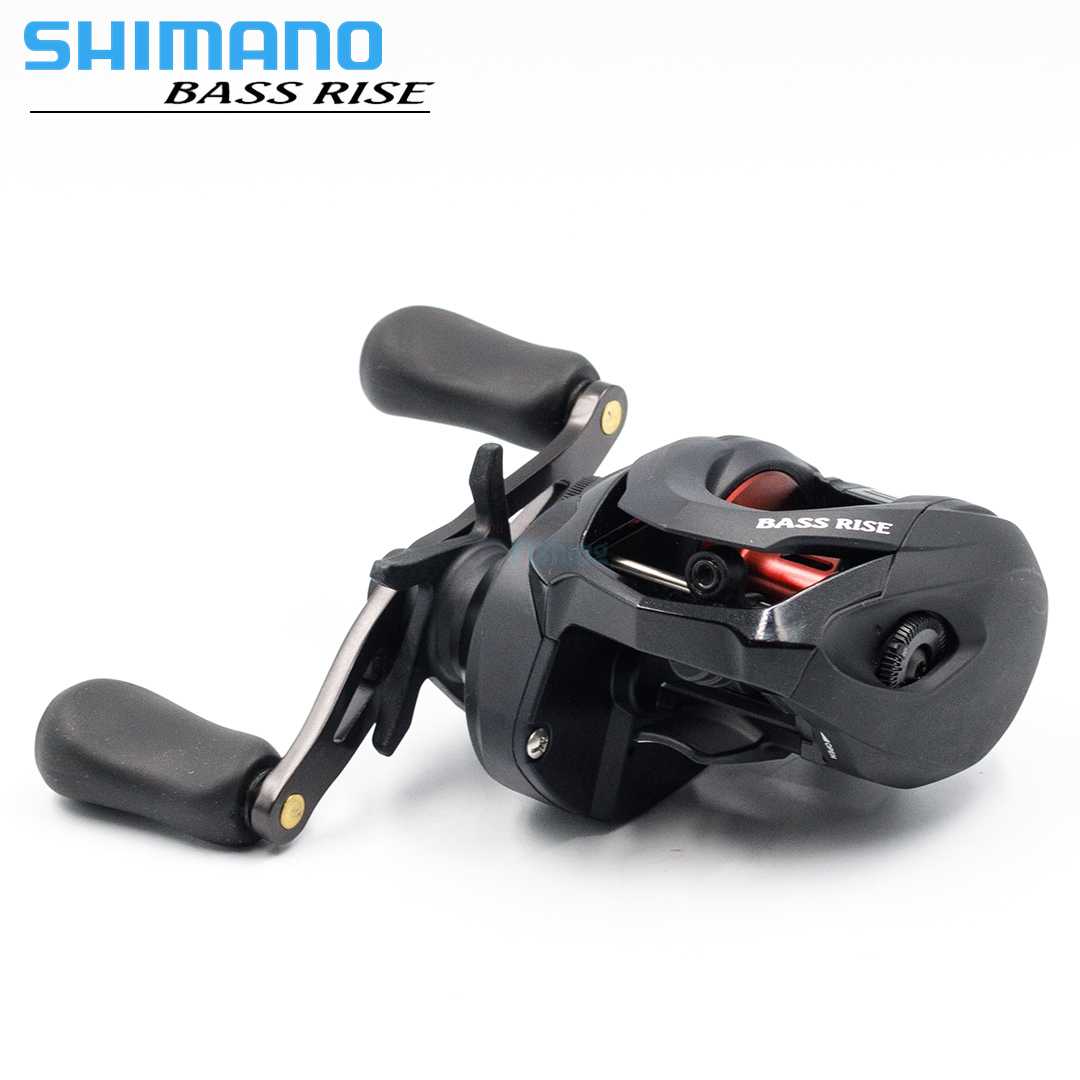 รอกหยดน้ำ Shimano BASS RISE (ชิมาโน่แบสไรส์) รอบ 7 หมุนขวา ตีเหยื่อปลอม ...