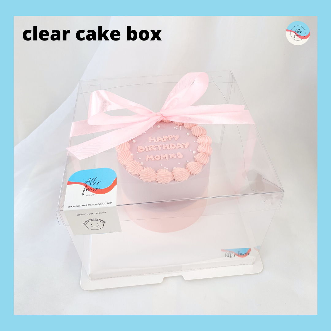 clear cake box | LINE SHOPPING