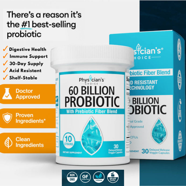 โปรไบโอติก 60 Billion Probiotic📌 30 caps | LINE SHOPPING