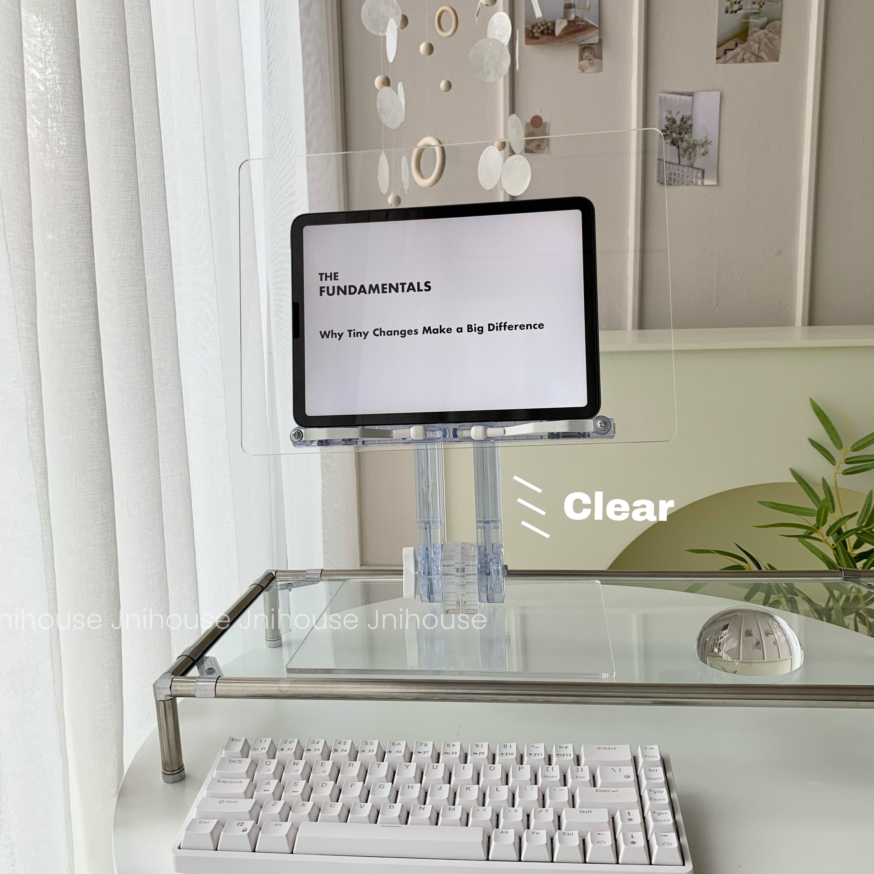 Acrylic Tablet Stand ที่วางไอแพดอะครีลิค | LINE SHOPPING