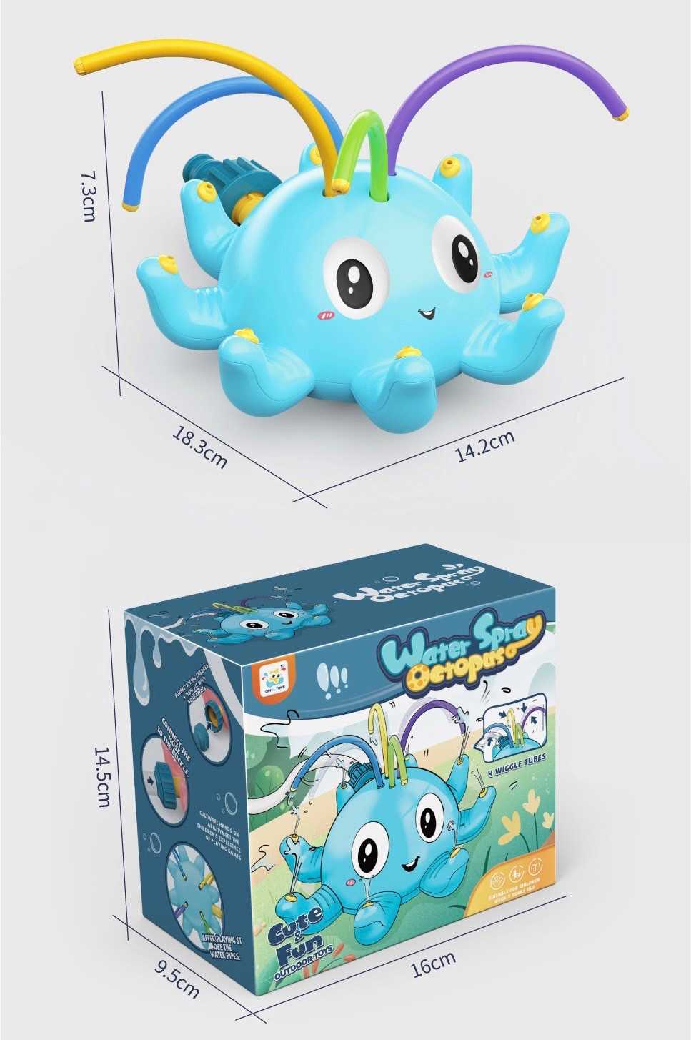 💦Water Spray Octopus - ปลาหมึกน้อยพ่นน้ำ 🇹🇭 | LINE SHOPPING