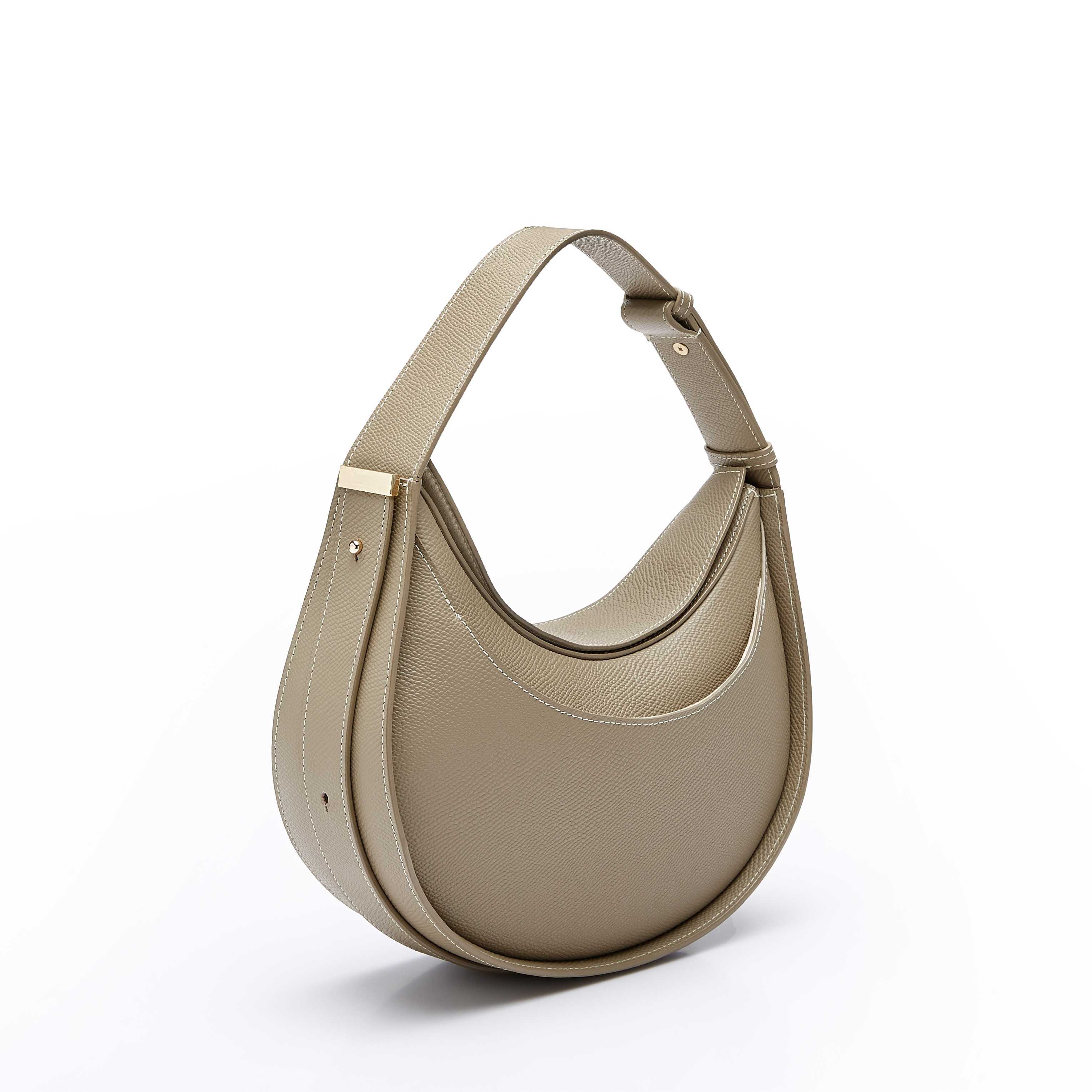 LUNA SHOULDER BAG TAUPE | LINE SHOPPING