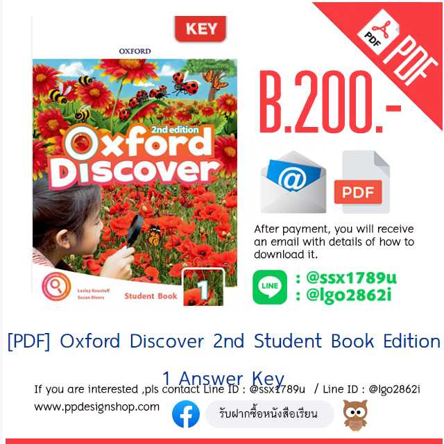 [PDF] Oxford Discover 2nd Student Book Edition 1-6 Answer Key [PDF ละ ...