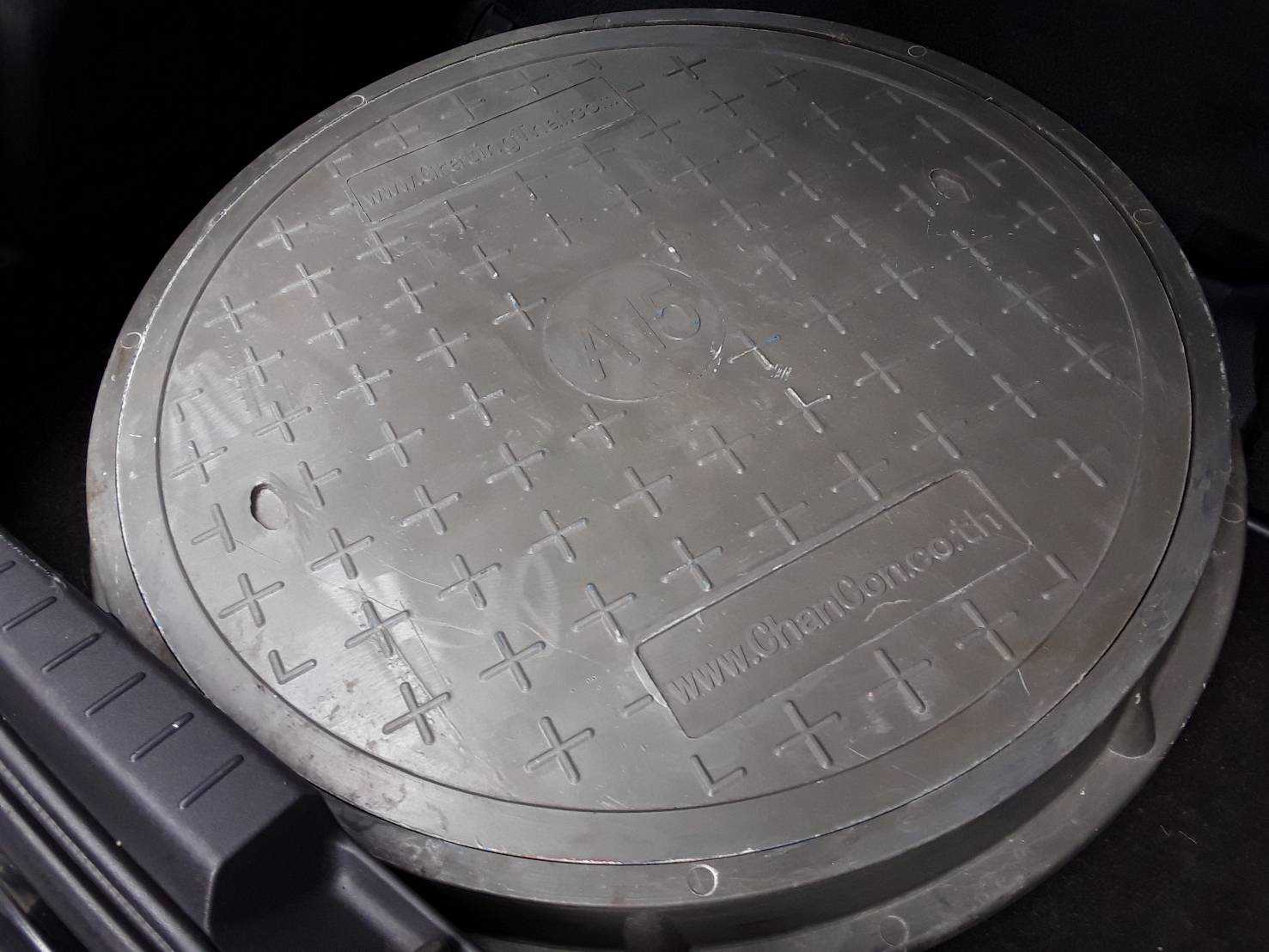 ฝาปิดบ่อพัก ฝาปิดท่อระบายน้ำ ฝาแมนโฮลไฟเบอร์กล๊าส FRP ManholeCover | LINE SHOPPING