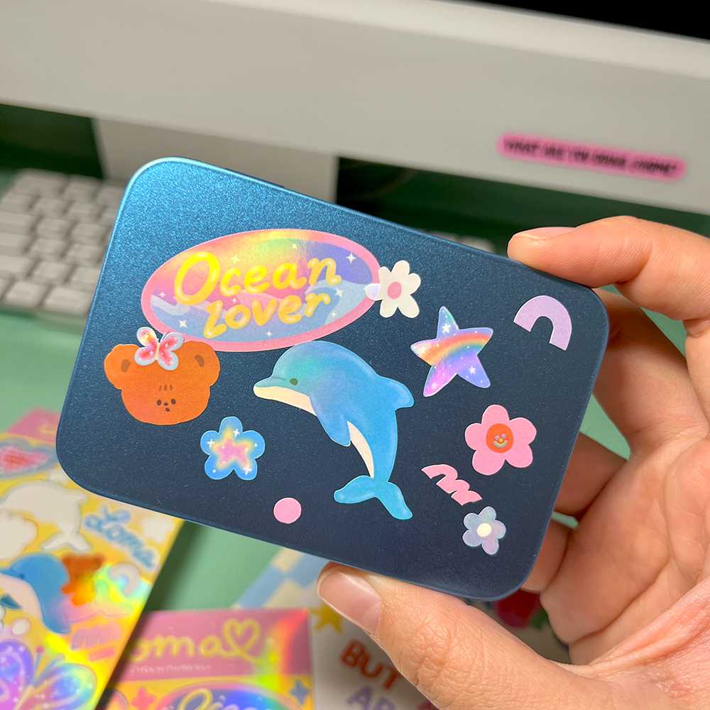 Loma wink hologram sticker | LINE SHOPPING