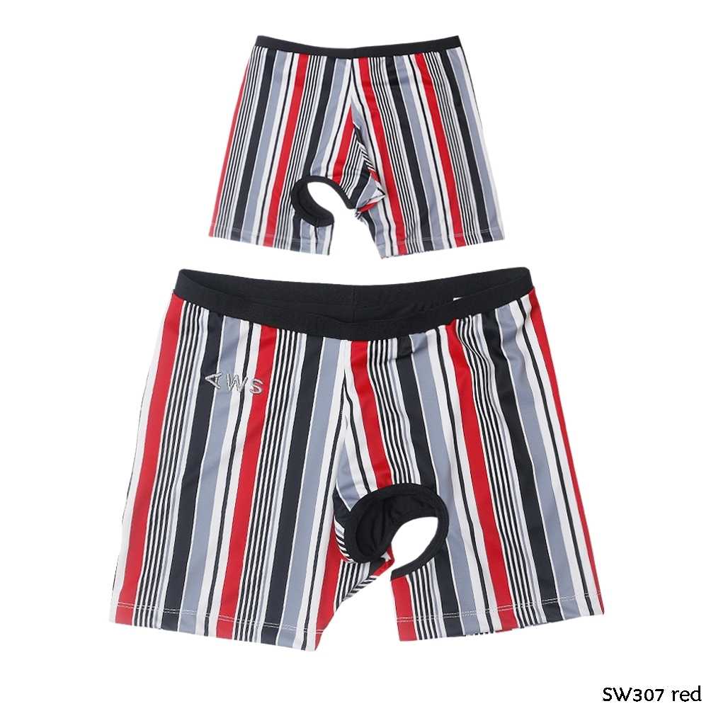 SW307 กางเกงว่ายน้ำ ขาสั้นทรงสปอร์ต awesome sport | LINE SHOPPING