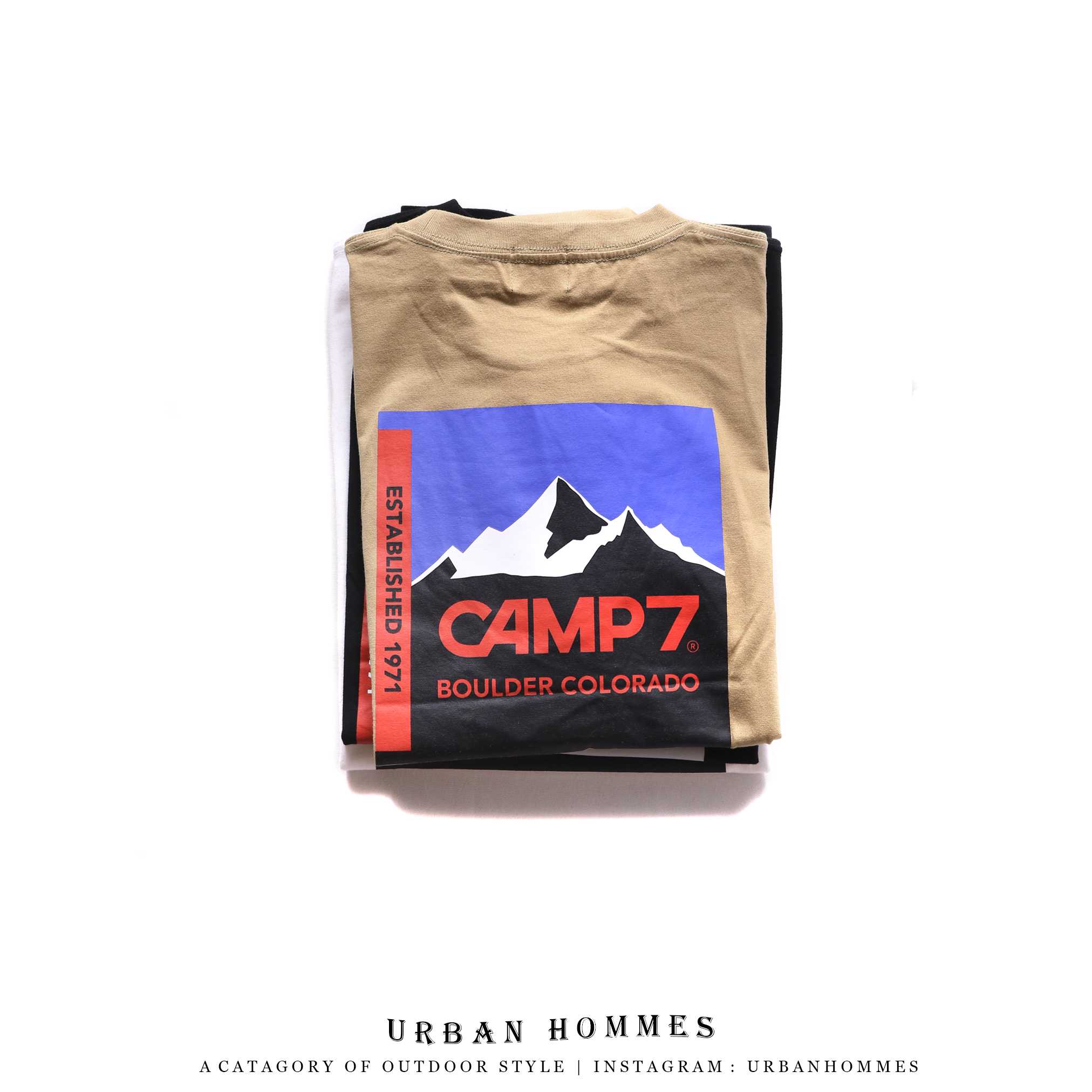 Camp7 Logo T-Shirt | LINE SHOPPING