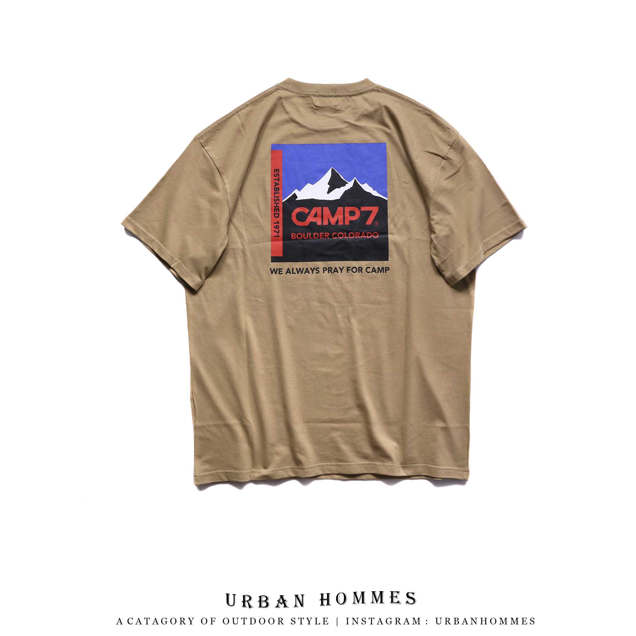 Camp7 Logo T-Shirt | LINE SHOPPING