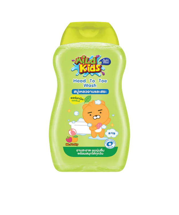 สบู่เหลวอาบและสระ เบบี้มายด์ มายด์คิดส์ BABI MILD MILD KIDS HEAD TO TOE WASH 200มล. | LINE SHOPPING