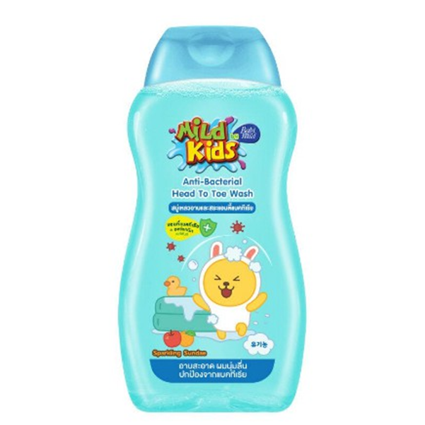 สบู่เหลวอาบและสระ เบบี้มายด์ มายด์คิดส์ BABI MILD MILD KIDS HEAD TO TOE WASH 200มล. | LINE SHOPPING