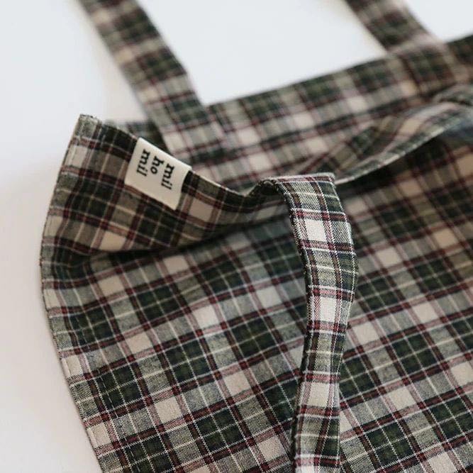 Pre Order - Green Check Bag | LINE SHOPPING