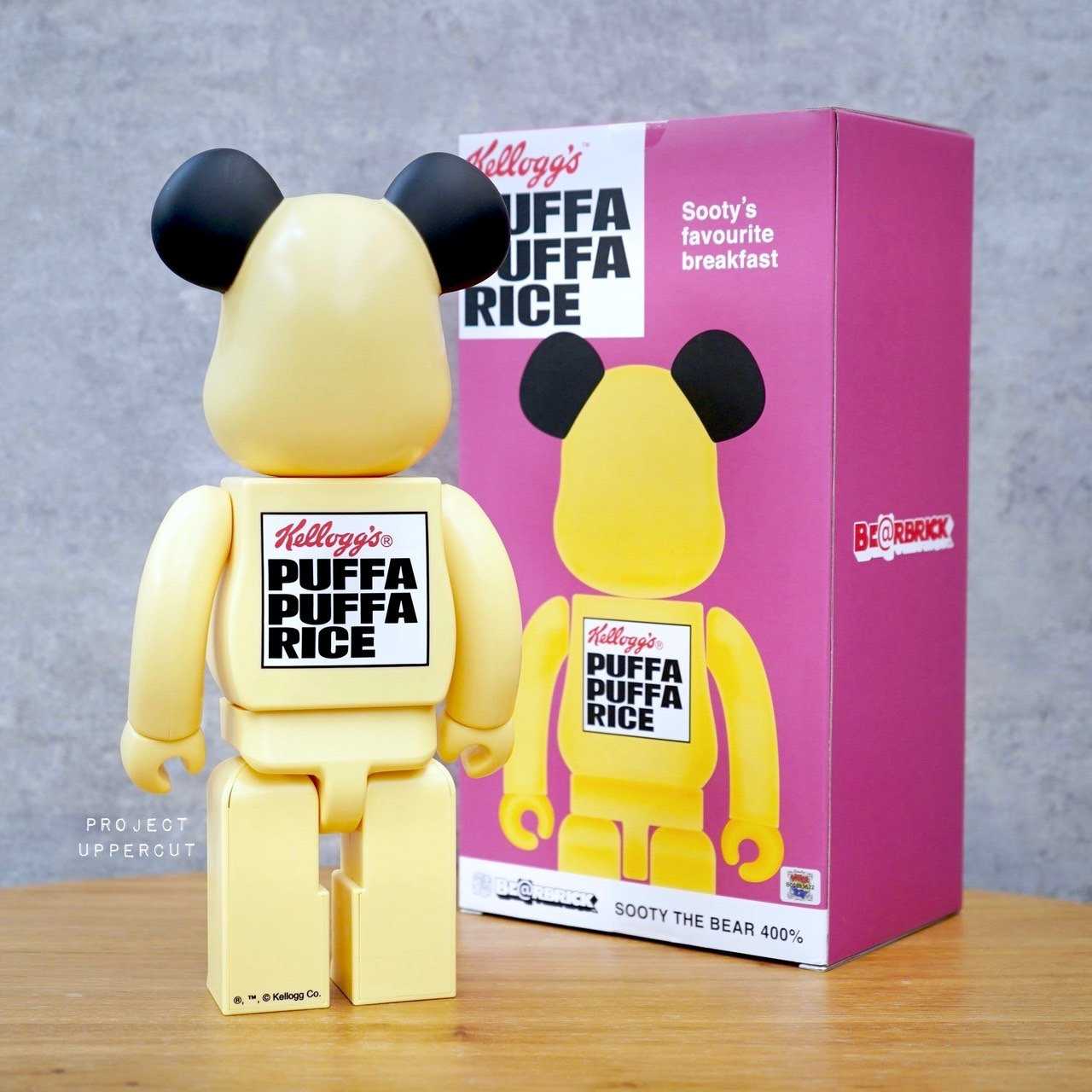 BE@RBRICK 400% KELLOGG'S PUFFA PUFFA RICE : Sooty The Bear [New] | LINE ...