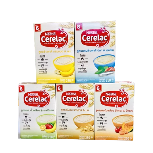 NESTLE CERELAC เนสท์เล่ ซีรีแล็ค อินแฟนท์ ซีเรียลผสมนม 250 กรัม (ุ6 เดือนถึง 1ปี) | LINE SHOPPING