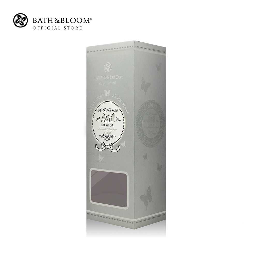 BATH & BLOOM Avril Diffuser Oil Set ชุดก้านไม้หอมปรับอากาศ กลิ่นดอกมะลิและกะดังงา | LINE SHOPPING