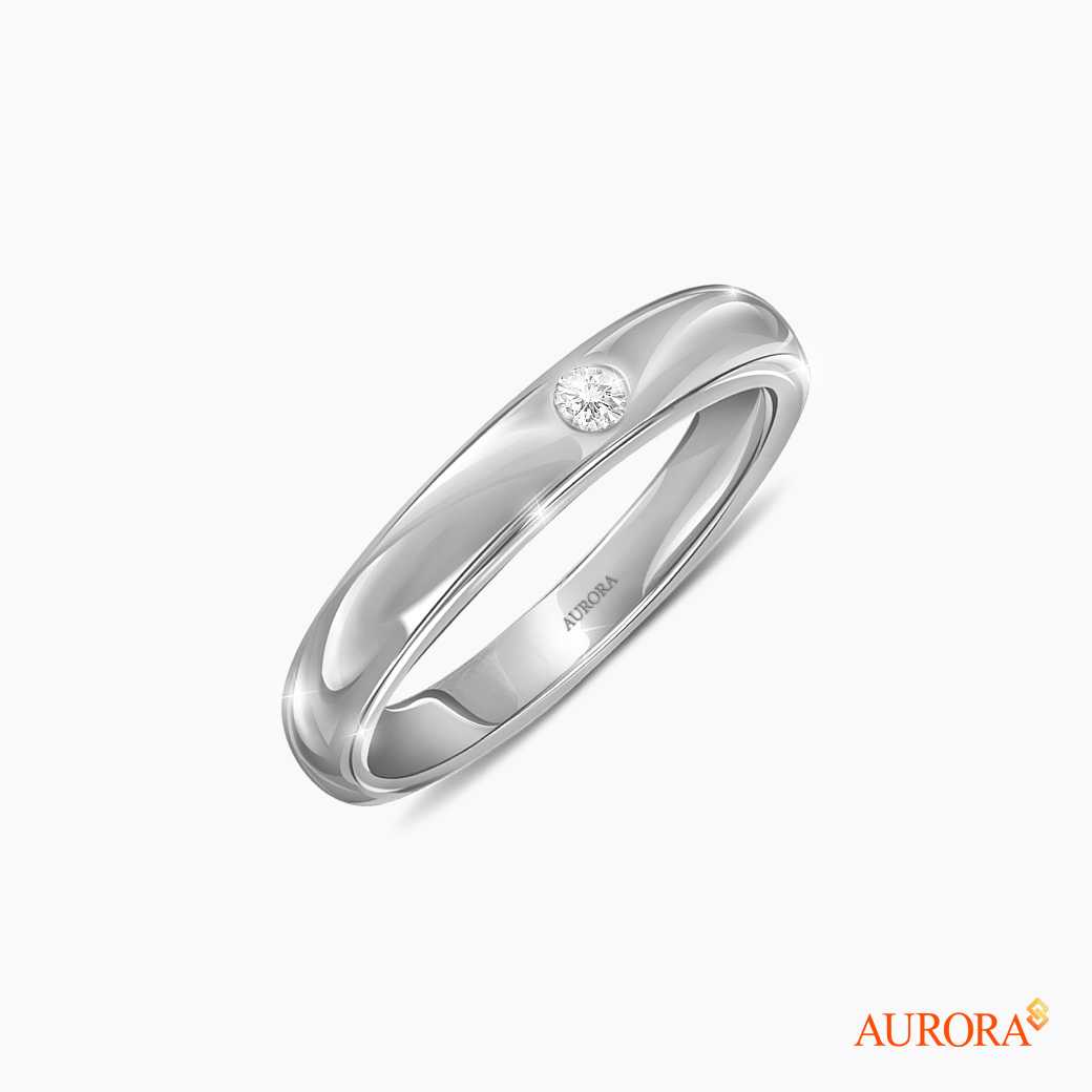 AURORA แหวนเพชร แหวนเกลี้ยง The One Collection หญิง | LINE SHOPPING