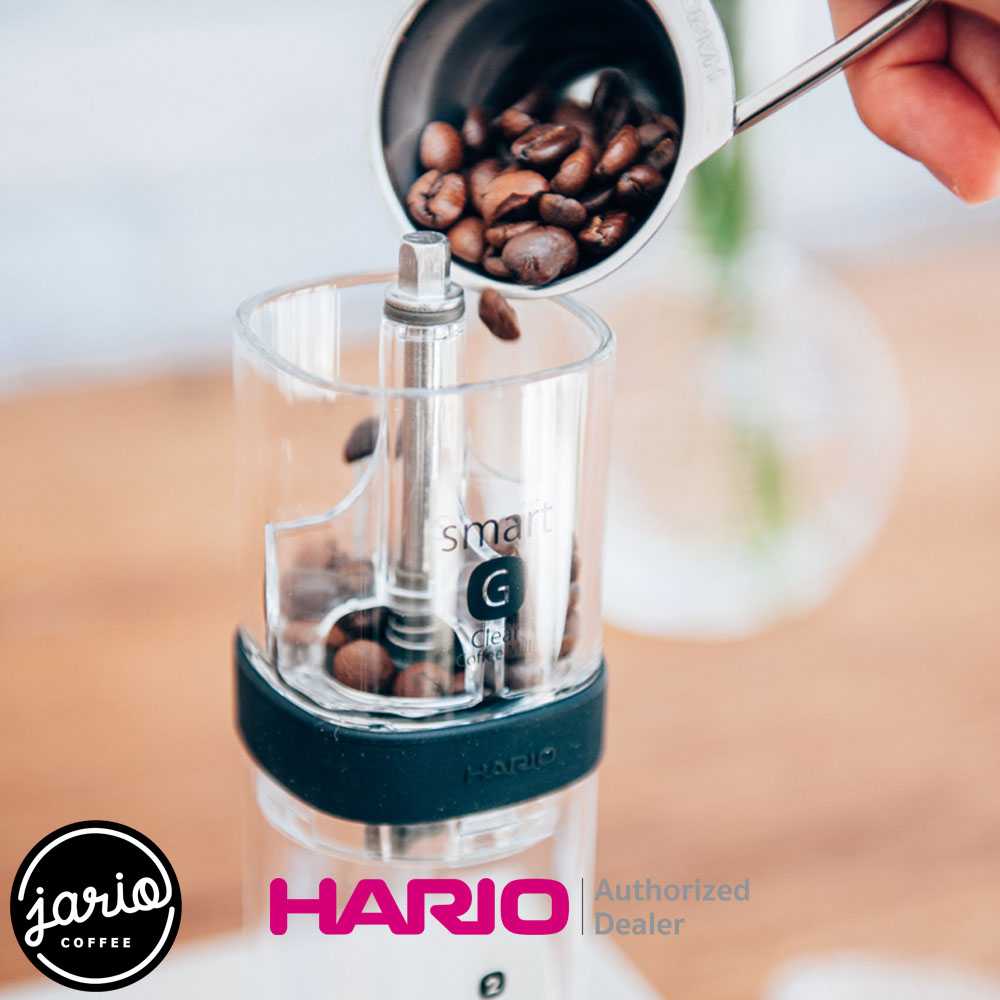JARIO x HARIO เครื่องบดกาแฟมือหมุน HARIO Smart G (แท้จากญี่ปุ่น) HARIO Coffee Grinder Smart G ...