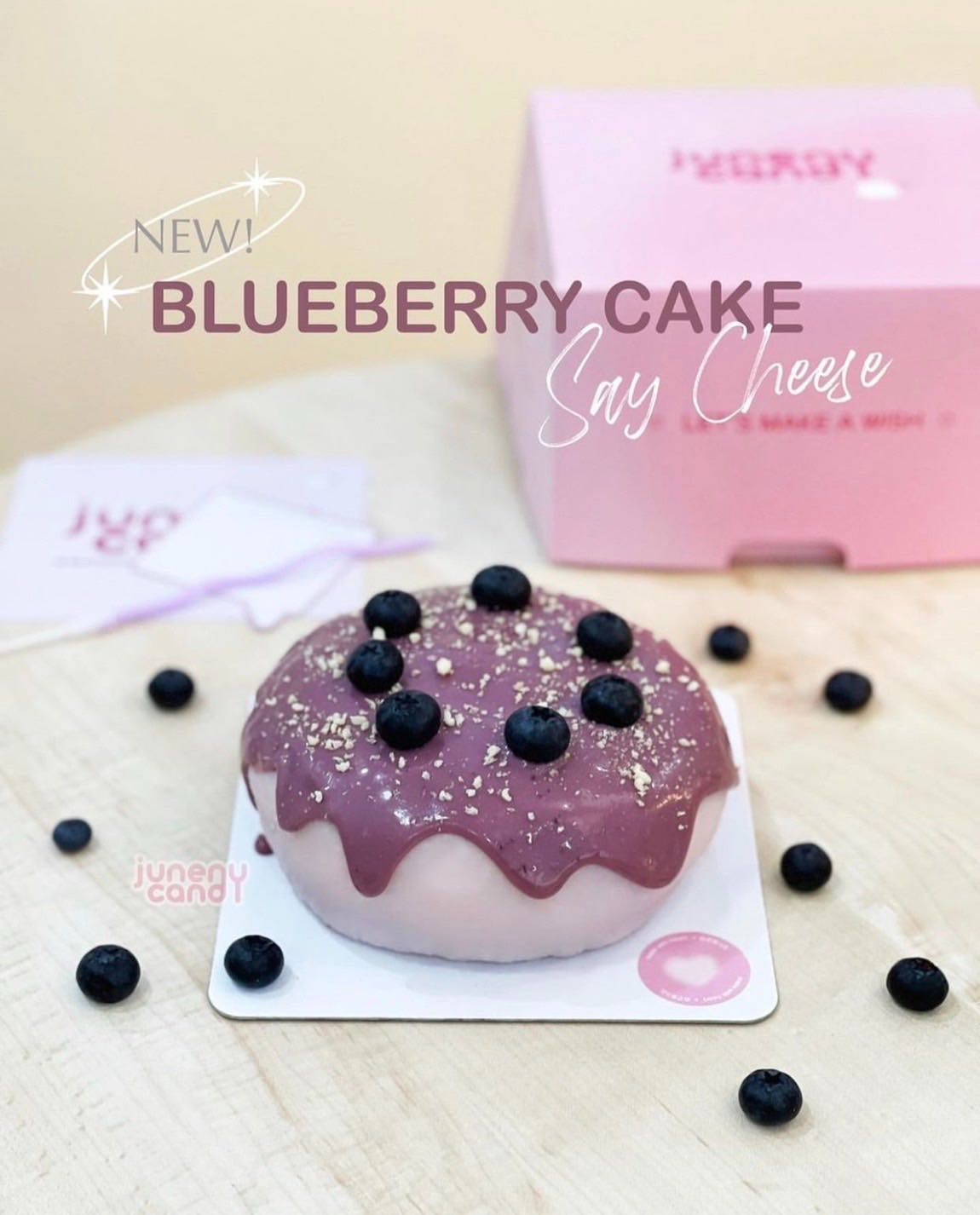 Mochi Cake (Say Cheese!) 🎂🍪🧀🫐🍓 | LINE SHOPPING