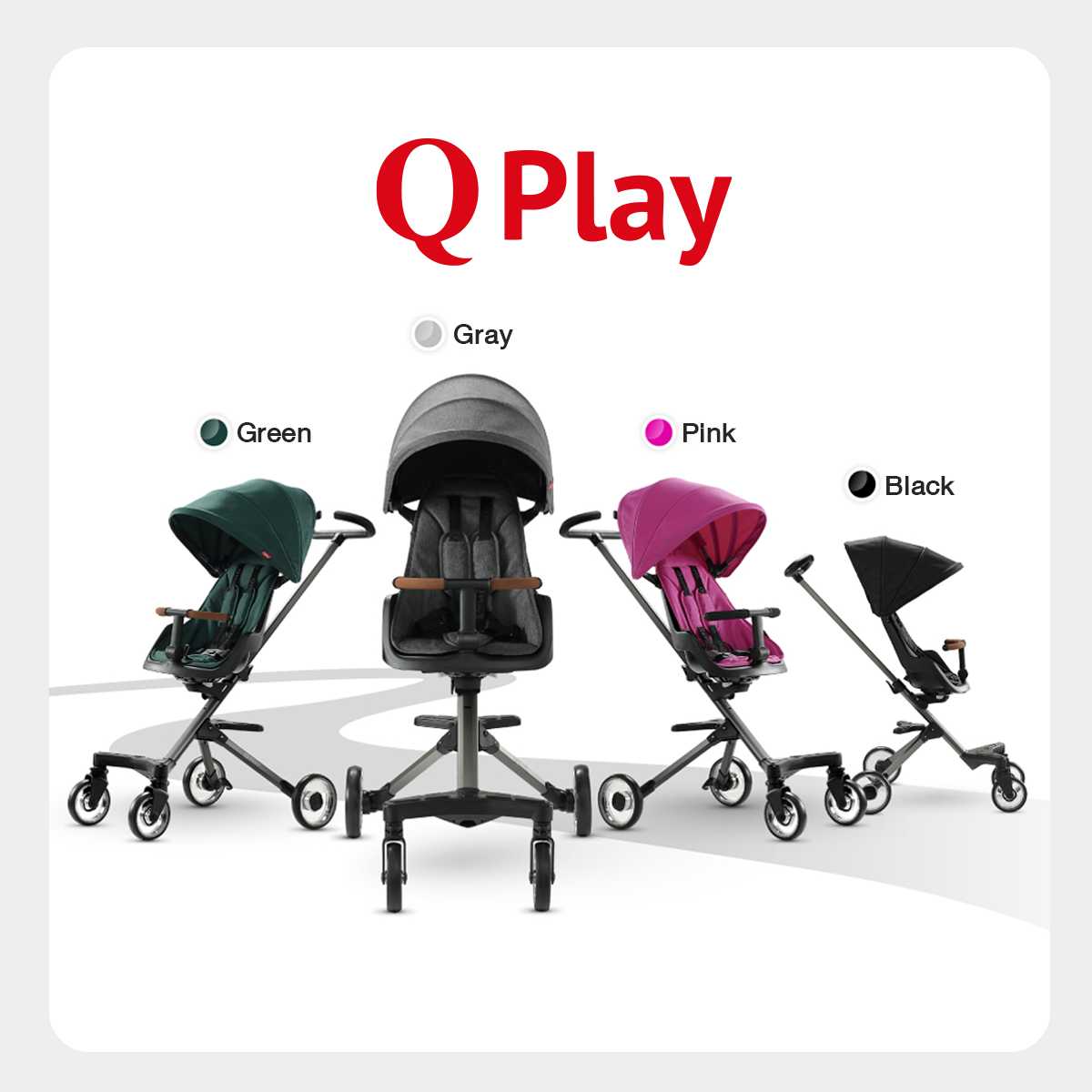 รถเข็นพกพา QPlay Easy Pushchair | LINE SHOPPING