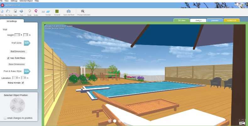 Garden Planner Garden Planner 3.8.54 โปรแกรมออกแบบสวนและภูมิทัศน์ 2D/3D พร้อมแสดง ราคา ต้นไม้ ...