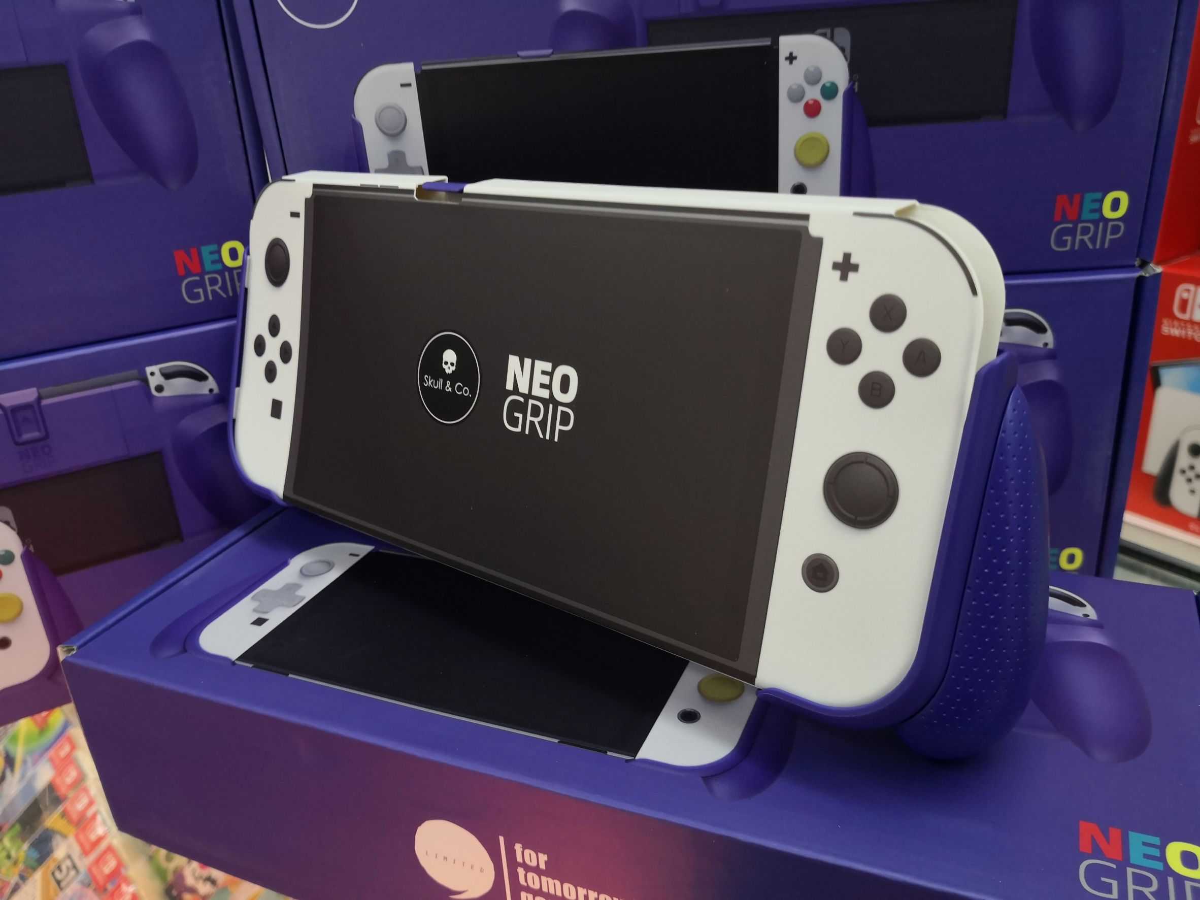 NEO GRIP Skull & Co. for Nintendo Switch OLED & Nintendo Switch ...
