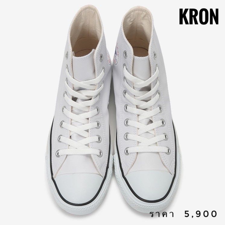 CONVERSE ALL STAR LEATHER EDITION JAPAN HI WHITE | LINE SHOPPING