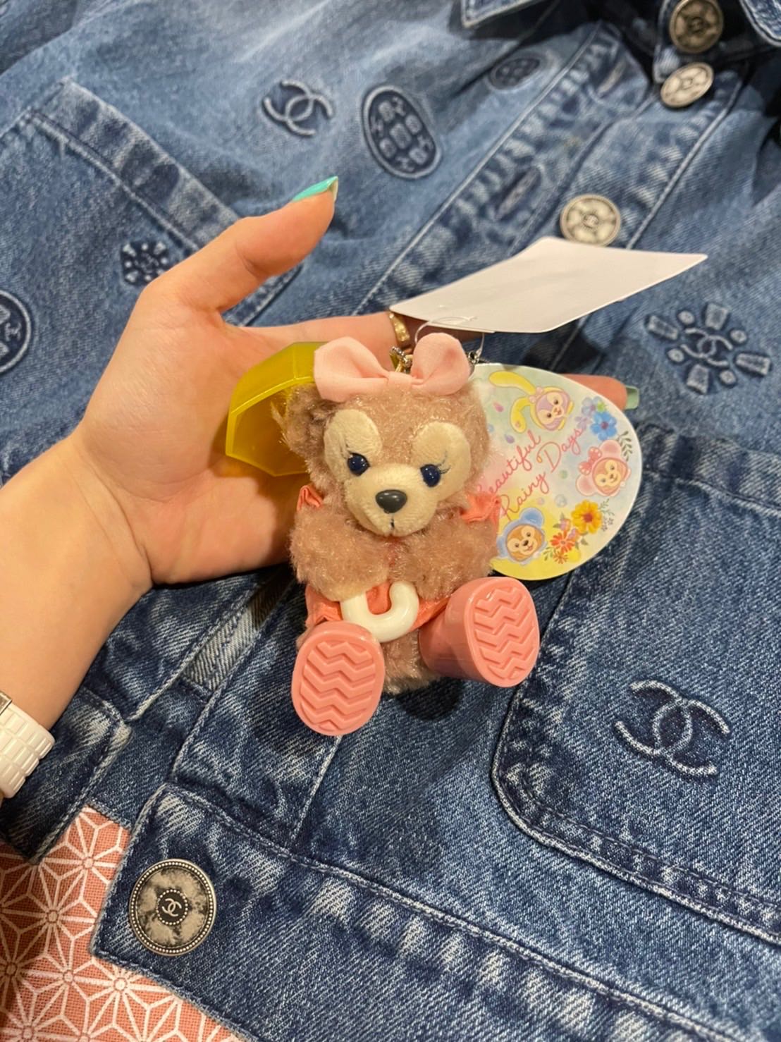 Duffy and friend keychain เซทกางร่ม | LINE SHOPPING