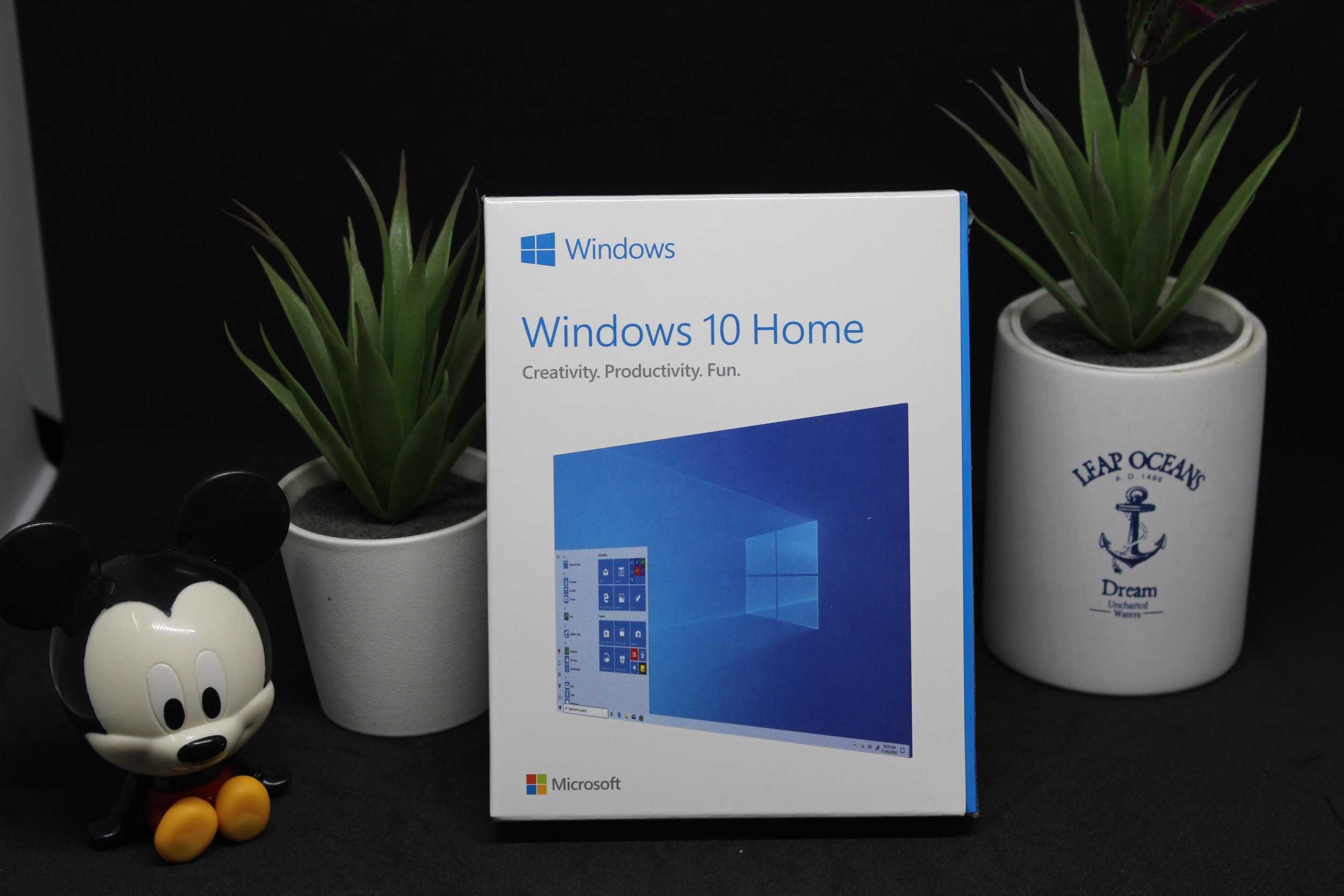 Microsoft Windows 10 Home 32/64Bit ENG FPP ( HAJ-00055 ) | LINE SHOPPING