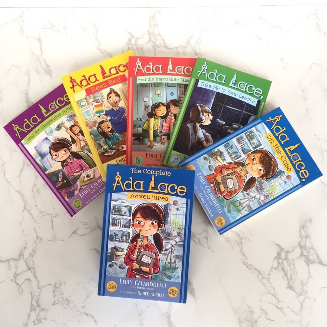 Ada Lace Adventures หนังสือปริศนาวิทยาศาตร์ ภาษาอังกฤษ สำหรับเด็ก เซต 5 ...