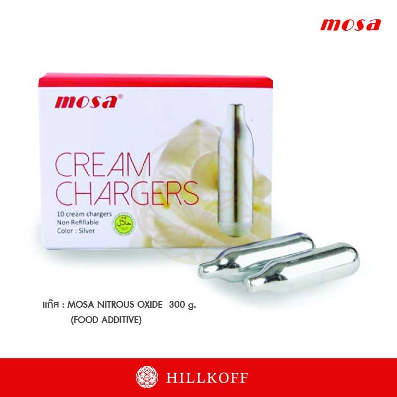 แก๊สวิปปิ้งครีม Mosa Gas แก๊สโมซ่า หลอดแก๊ส สำหรับกระบอกวิปปิ้งครีม ...