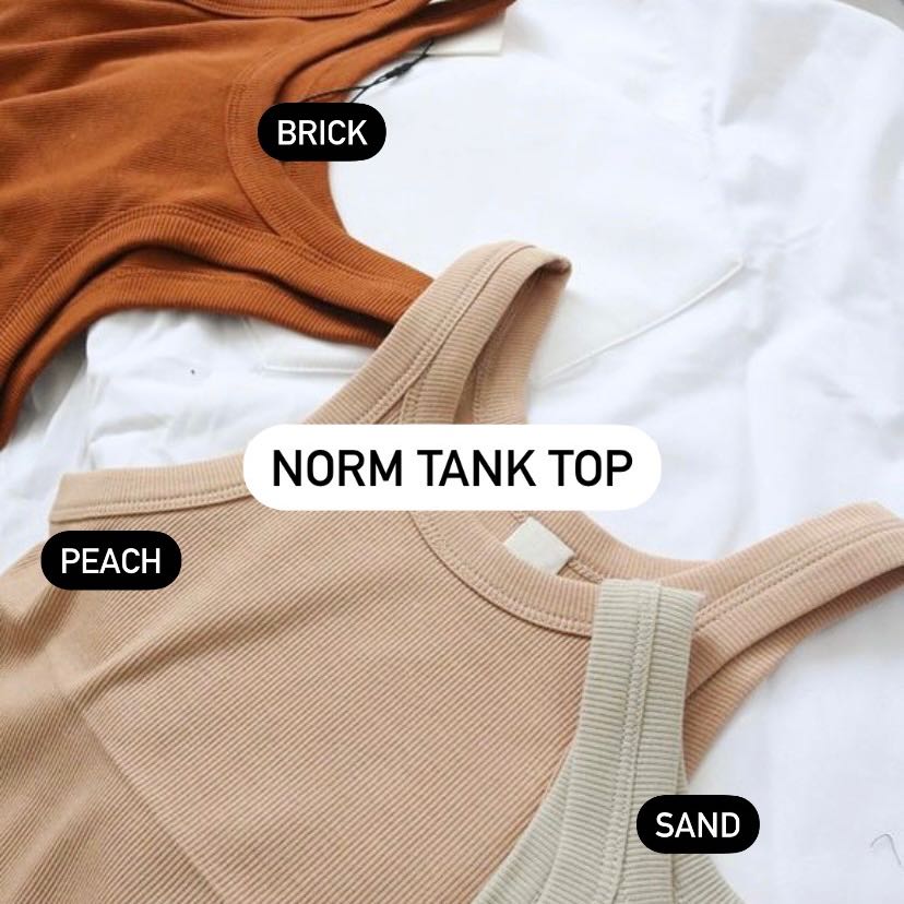 (PRE ORDER) NORM TANK TOP | LINE SHOPPING