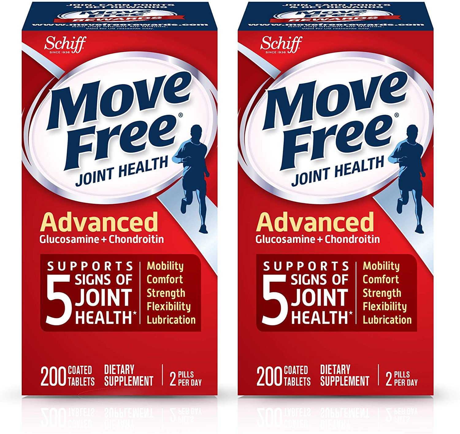 Move Free,200 เม็ด,,Schiff,นำเข้า USA ( พร้อมส่ง มี4แบบ ) | LINE SHOPPING