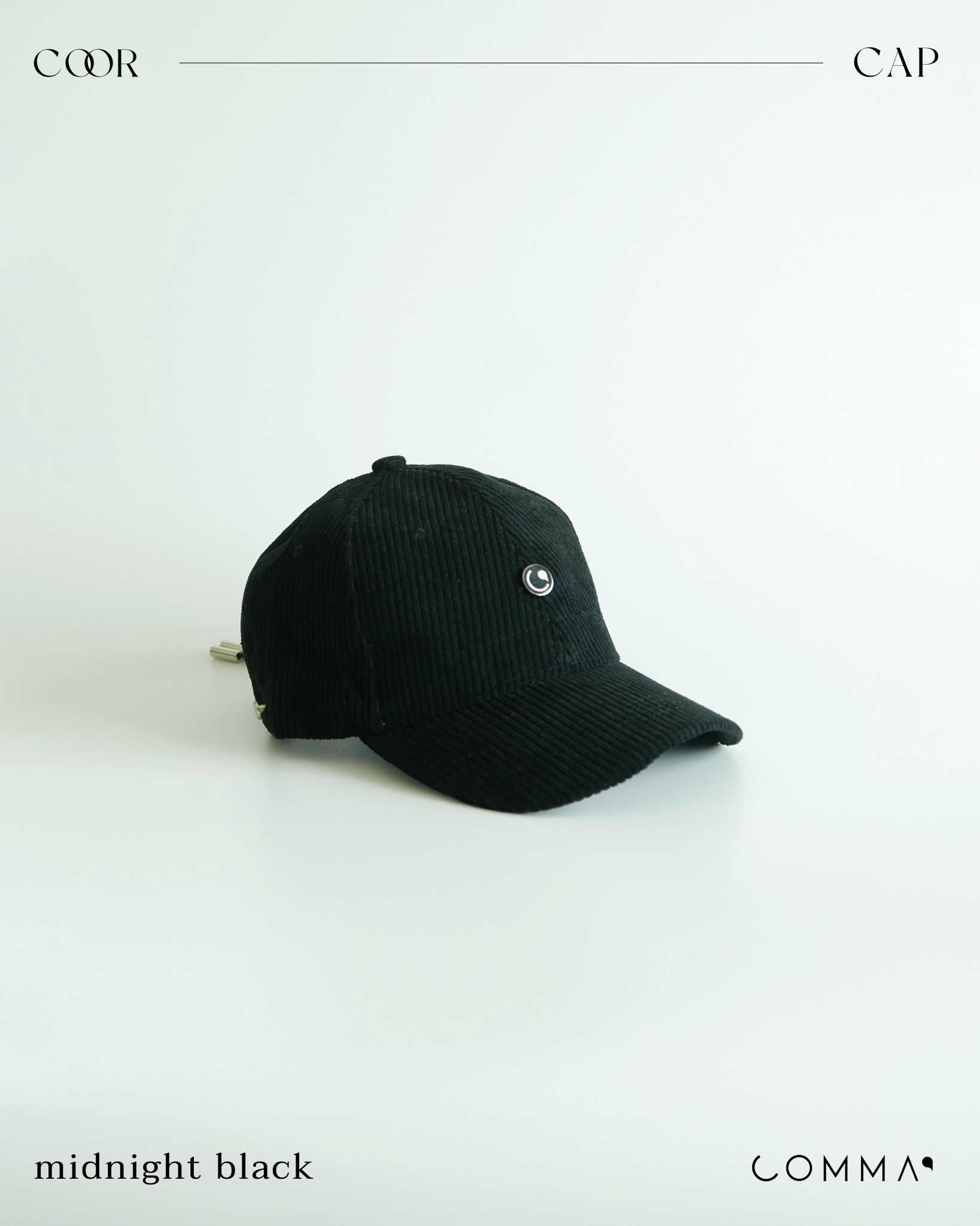 COOR CAP -MIDNIGHT BLACK | LINE SHOPPING