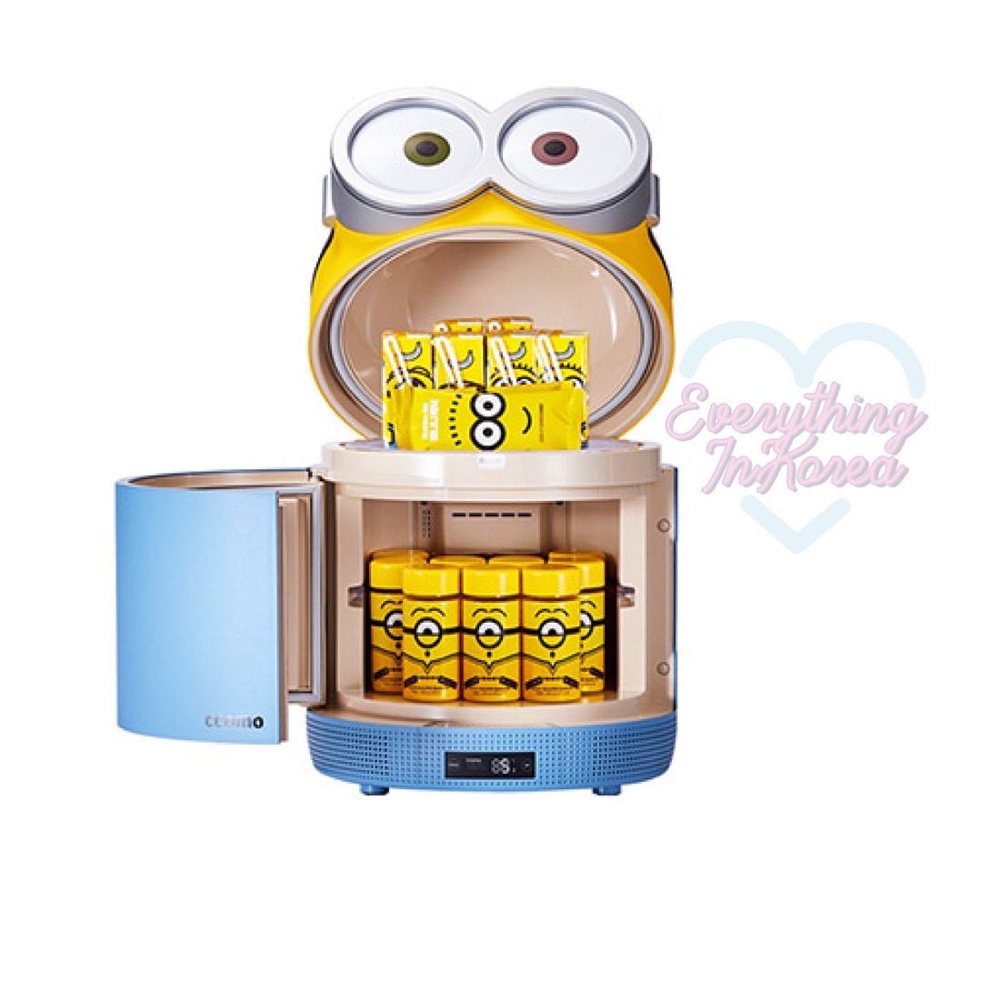 (พร้อมส่ง) New in🔥 Minion Mini Refrigerator CCOMO | LINE SHOPPING